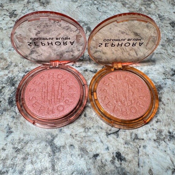 Sephora | Makeup | Sephora Radiant Blush Set Coral And Peach | Poshmark